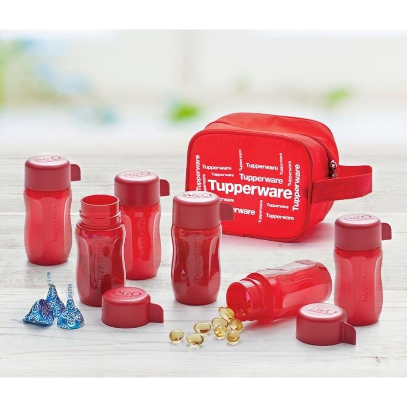 Jual Mini eco bottle (90ml) eco 90ml tupperware eco imut | Shopee Indonesia