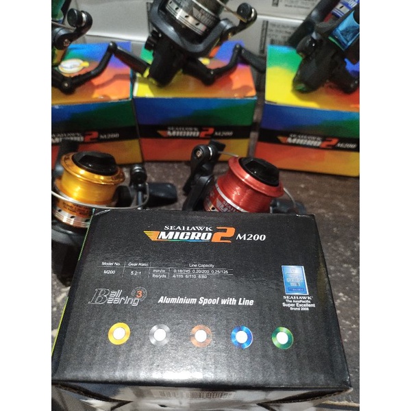 Jual reel seahawk micro2 m200 | Shopee Indonesia
