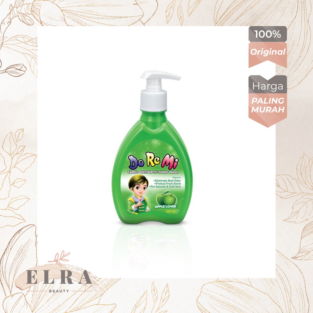 Jual SABUN CUCI TANGAN ANAK DOREMI HAND WASH APPLE PUMP 225 ML | Shopee ...