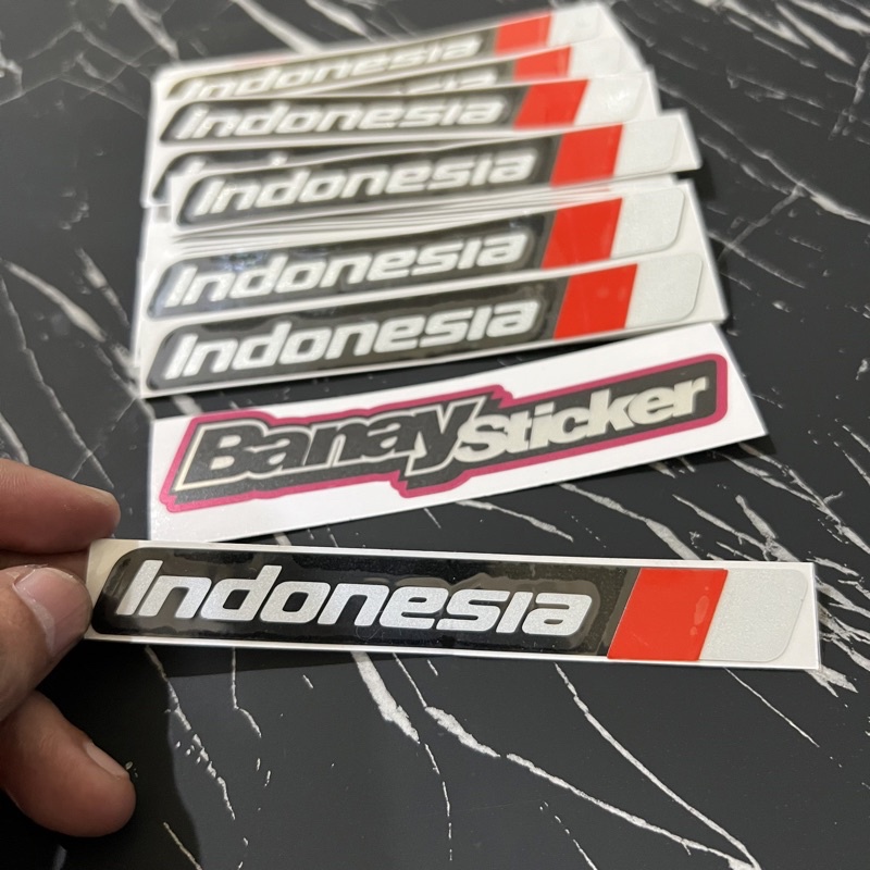Jual STICKER INDONESIA TUMPUK CUTTING | Shopee Indonesia