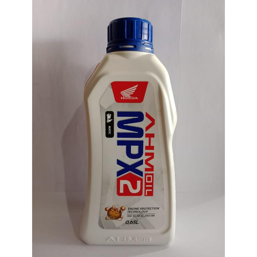 Jual Oli MPX 2 0,65 Liter SAE 10W-30 Oli Motor Matic Ori Honda | Shopee ...