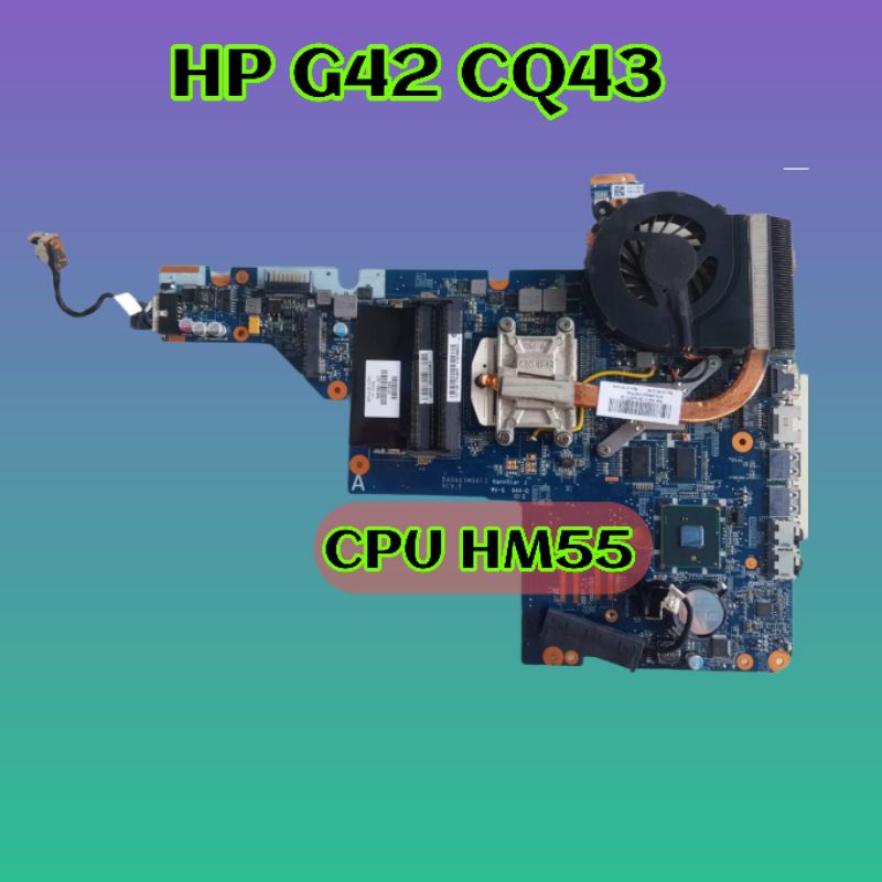 Jual Motherboard mainboard mobo laptop HP G42 COMPAQ CQ42 Intel HM 55 ...
