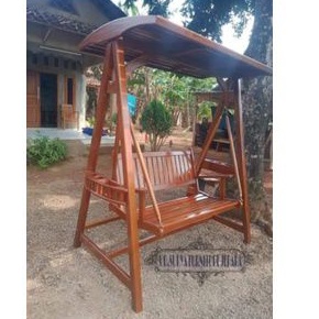 Jual Ayunan kayu jati kursi bandulan model baru kayu jati | Shopee ...