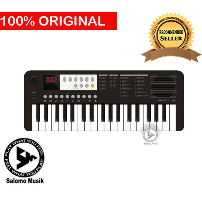 Jual Keyboard Mini Medeli MK1 Original Varian Warna | Shopee Indonesia