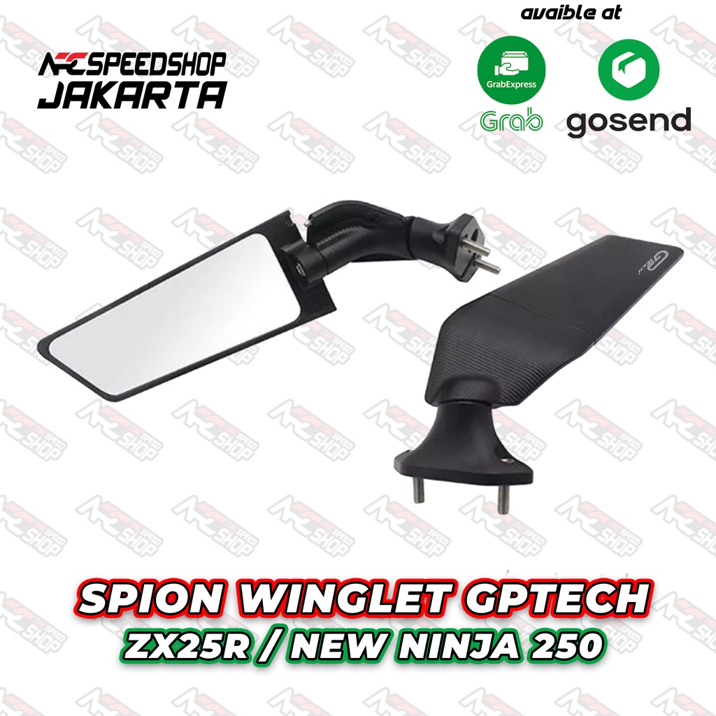 Jual SPION STEALTHZX25R WINGLET SAYAP KAWASAKI H2 NINJA 250fi New Ninja ...