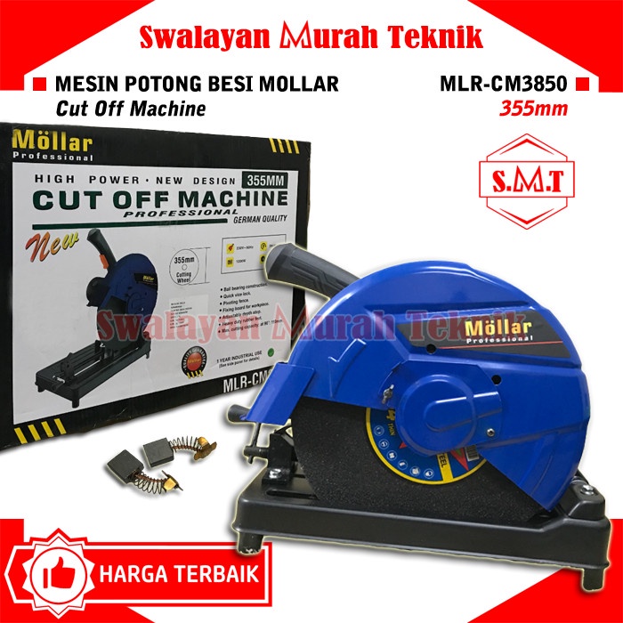 Jual Mollar CM3580 Mesin Potong Besi 14" Cut Off Machine Cutting Wheel ...