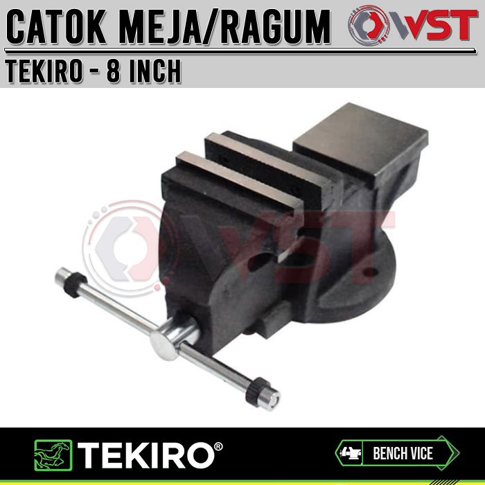 Jual Catok 8 inch - Ragum TEKIRO - Bench Vise 8Inch | Shopee Indonesia
