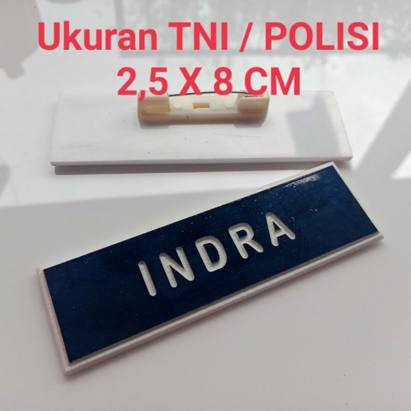 Jual LANGSUNG JADI NAME TAG PAPAN NAMA DADA TERCEPAT KILAT EXPRESS ...
