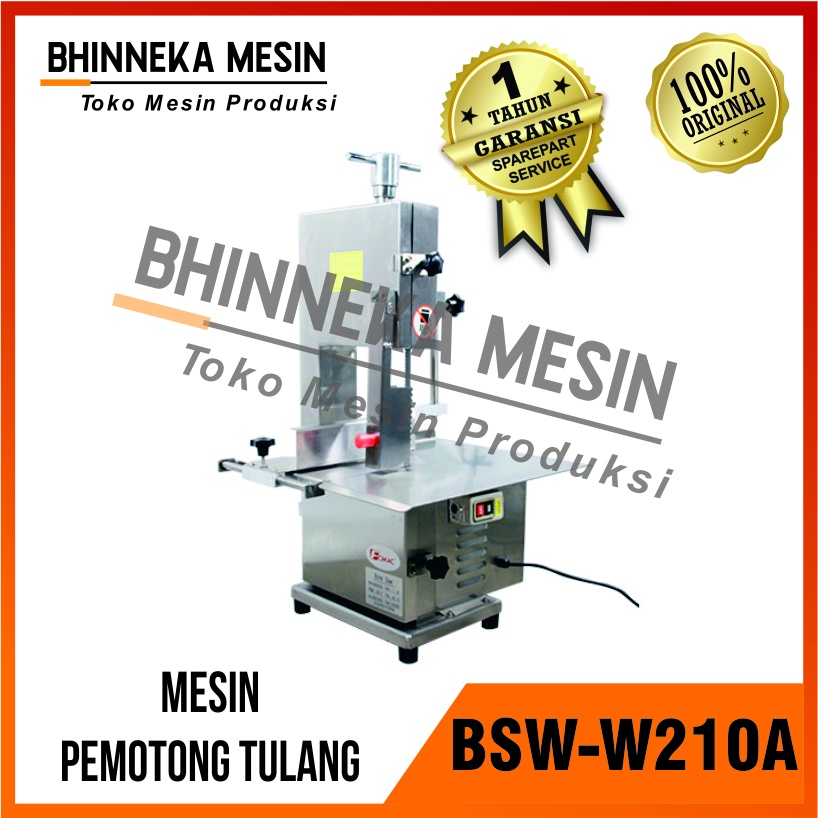 Jual Mesin Pemotong Daging Beku Ikan Dan Tulang Bone Saw Bsw W210a