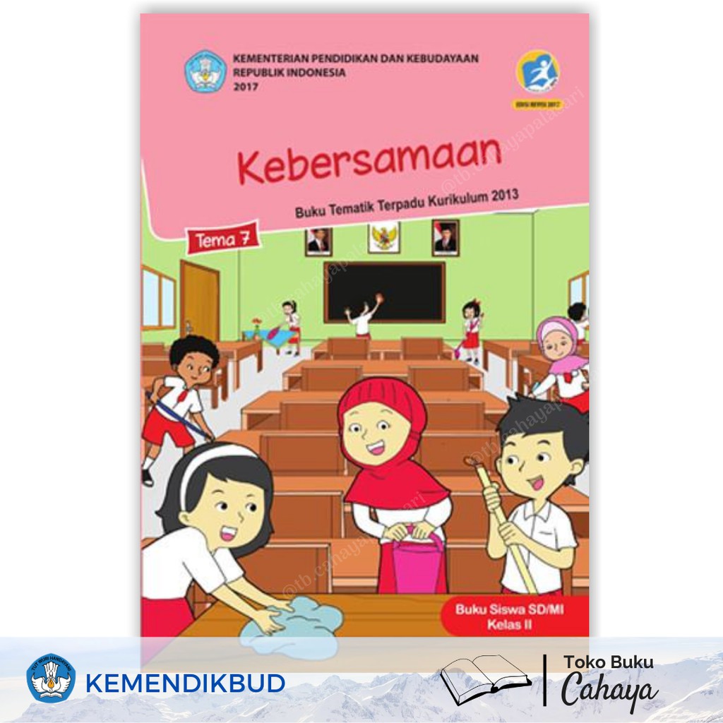 Jual Buku Tematik Sd Kelas 2 Tema 1 2 3 4 5 6 7 8 Agama Islam Diknas