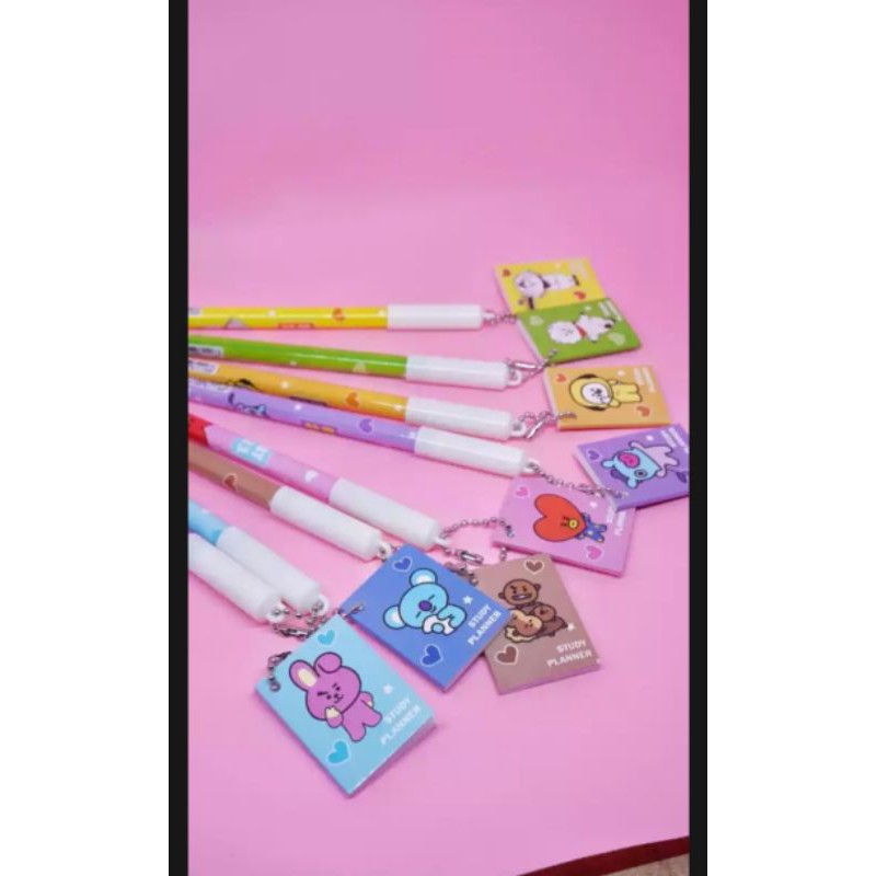 Jual PEN BT21 MINI PLANER - PULPEN BT21 MINI PLANER | Shopee Indonesia