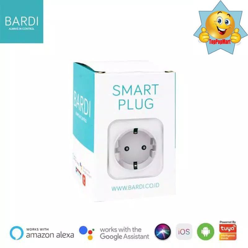 Jual BARDI Smart Plug WiFi Wireless Colokan - IoT Smart Home | Shopee ...