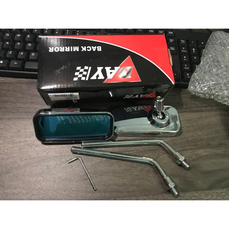 Jual spion kotak spion day daytona kotak crome universal spion cb gl megapro tiger honda model ...