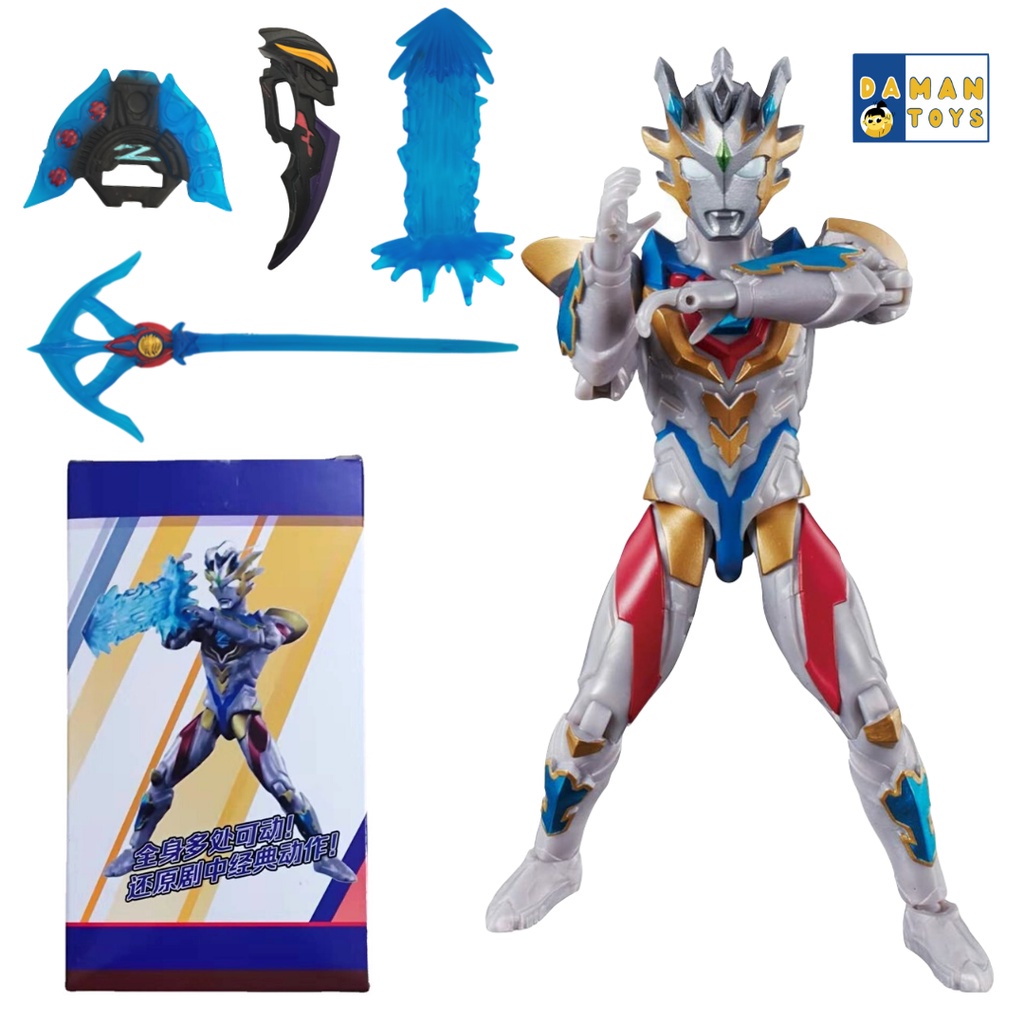 Jual DT Ultraman SHF Ultra action new figuree Ultraman Z Delta Rise ...