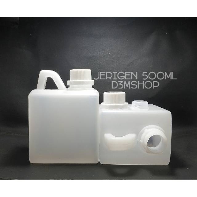 Jual Jerigen kotak 500ml & 1 liter | Shopee Indonesia