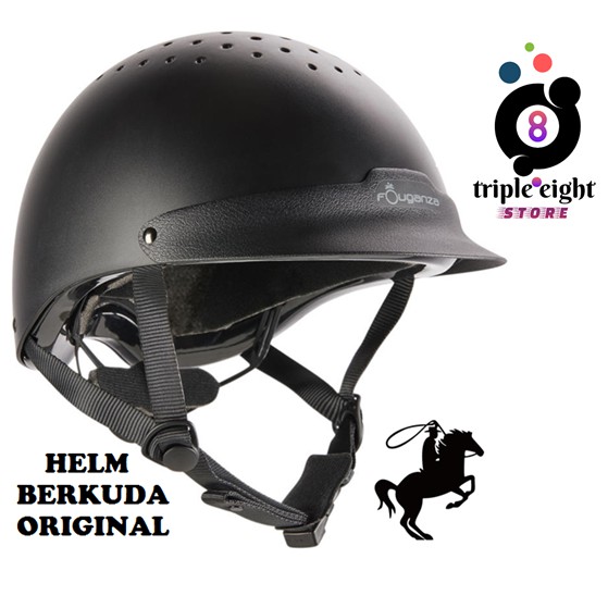 Jual Helm Berkuda Pria Wanita Dewasa Helm Joki Kuda Fouganza Horse ...