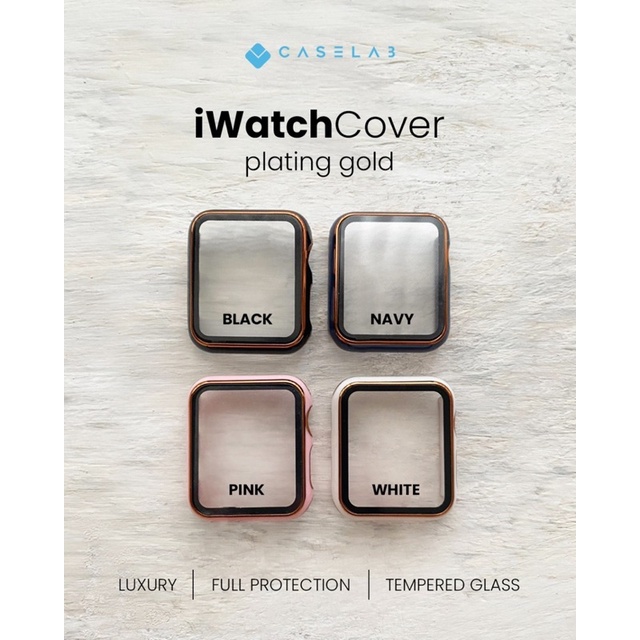 Jual IWATCH COVER PLATING GOLD SERIES 1 2 3 4 5 6 7 8 SE ULTRA / WATCH ...