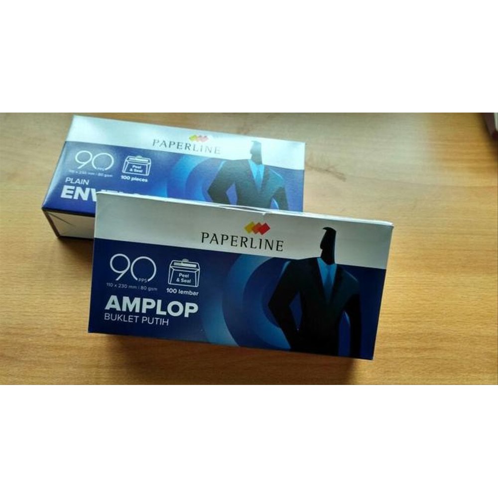 Jual Paperline Amplop Putih Polos 90 PPS PPL Ev 90 PPS | Shopee Indonesia