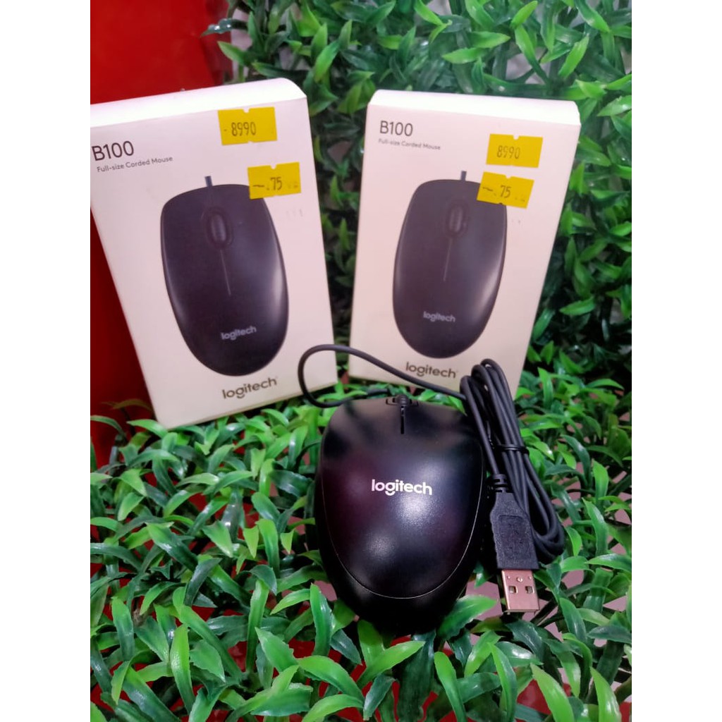 Jual MOUSE LOGITECH B100 OPTICAL | Shopee Indonesia
