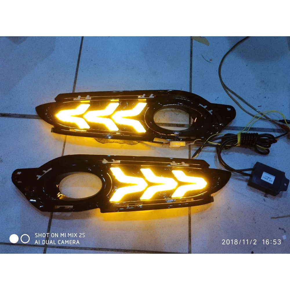 Jual Lampu Drl Led Sign Honda Hrv running berjalan. | Shopee Indonesia