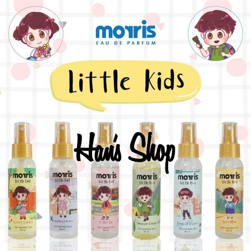 Jual MORRIS Parfum Anak Cowok Little Boy LITTLE GIRL Fine Fragrance ...