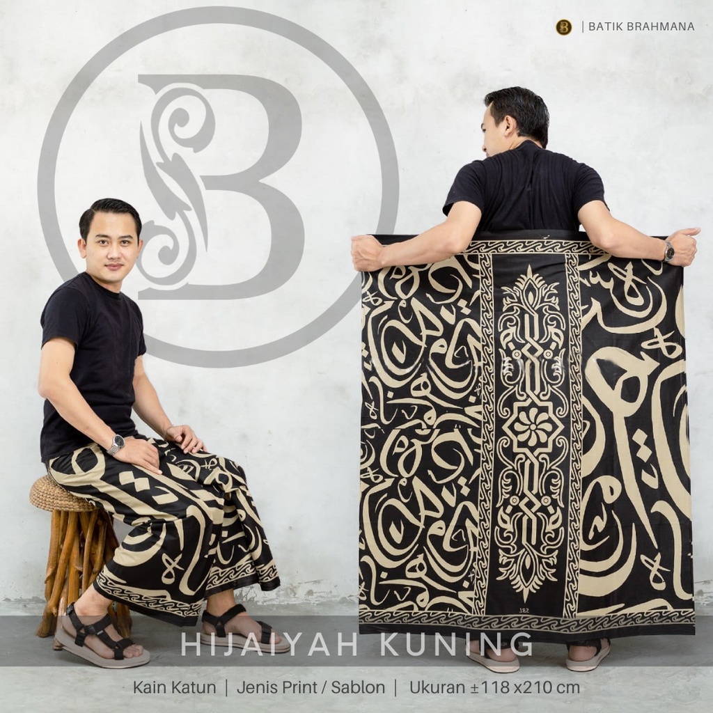 Jual Sarung Batik HIjaiyah Model Terbaru Sarung Batik Terompah | Shopee ...