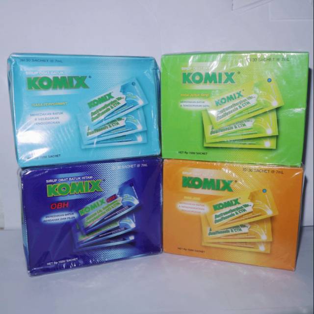 Jual Komix Obat Batuk 1 SACHET @ 7ml | Shopee Indonesia