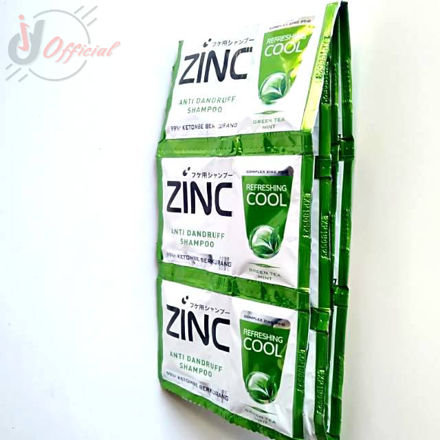 Jual Shampoo ZINC Renceng Netto 12 x 10ml | Shopee Indonesia