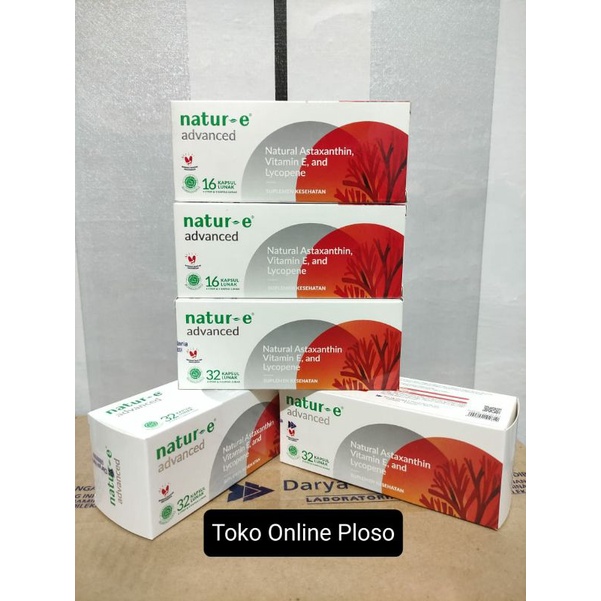 Jual Natur-E Advanced 32 Soft Capsule | Vitamin E & Lycopene | Untuk ...
