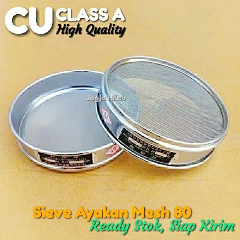 Jual Test Sieve Ayakan Mesh 80 High Quality CU CLASS A | Shopee Indonesia