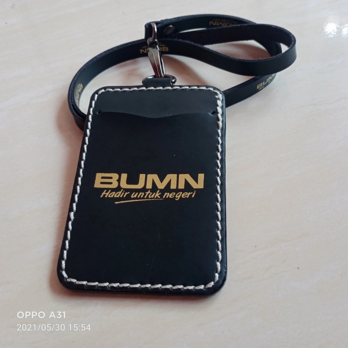 Jual Wow Tali Gantungan Name Tag Id Card Bumn Hitam Diskon | Shopee ...