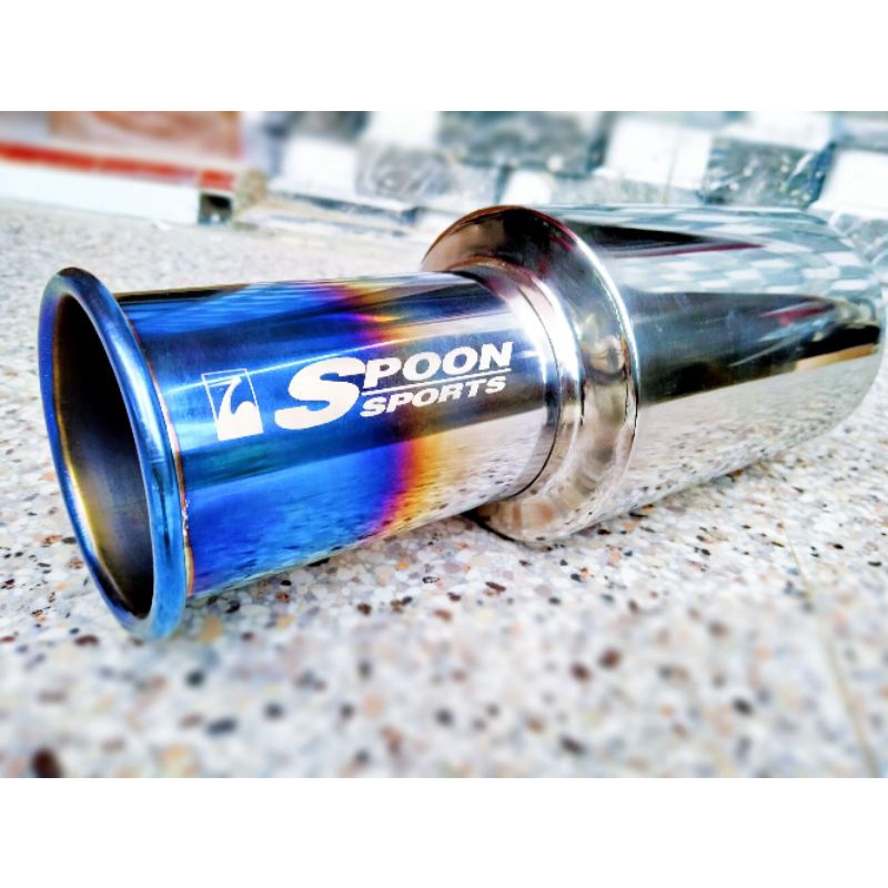 Jual KNALPOT MOBIL SPOON SPORT Racing car exhaust Bass sound exhaust ...