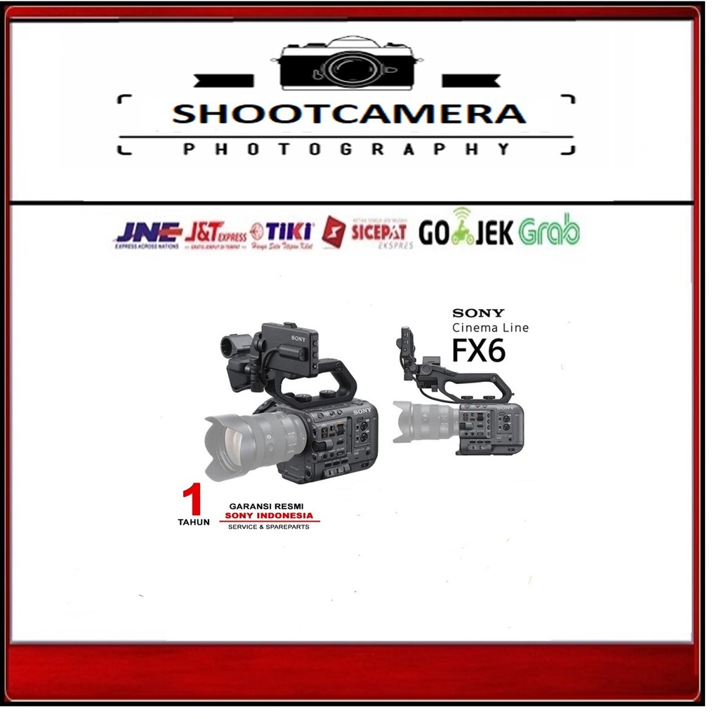 Jual HANDYCAM Sony FX6 Body Only Full Frame Cinema Camera GARANSI RESMI | Shopee Indonesia