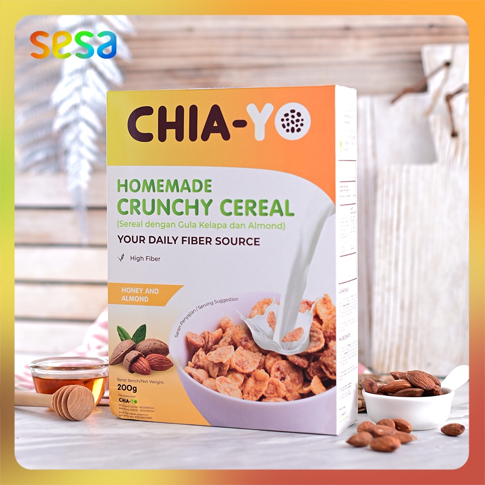 Jual Chia-Yo - Homemade Crunchy Cereal 200 g (Sereal) | Shopee Indonesia