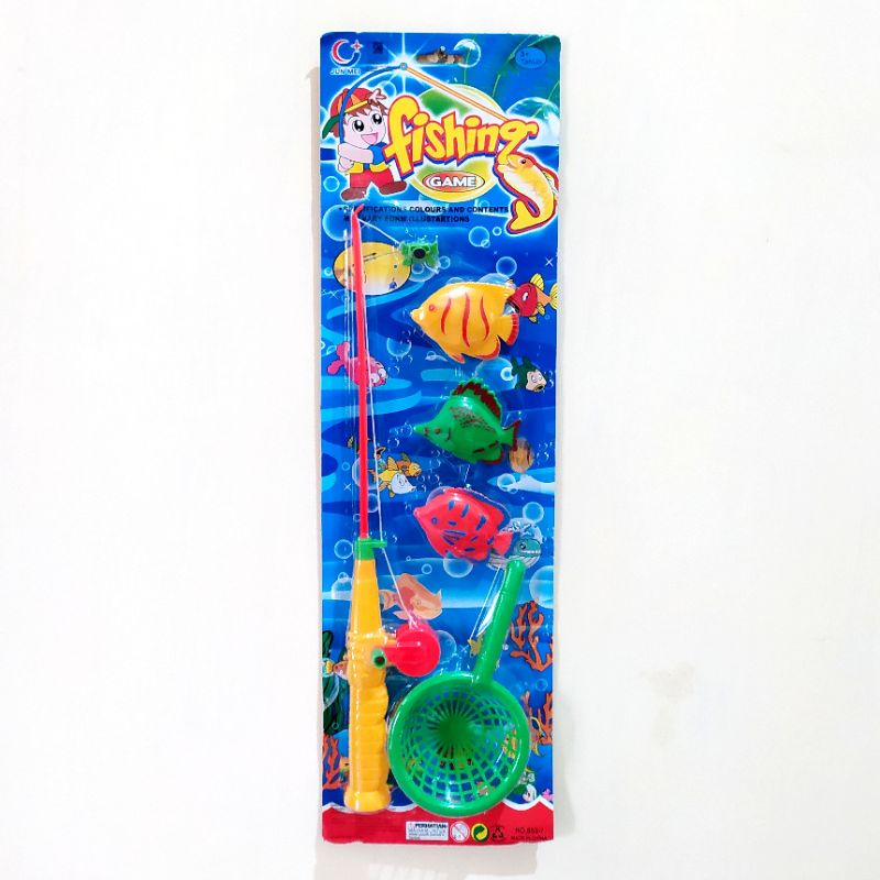 Jual Mainan Anak Mancing Pancing Ikan Fishing Game | Shopee Indonesia