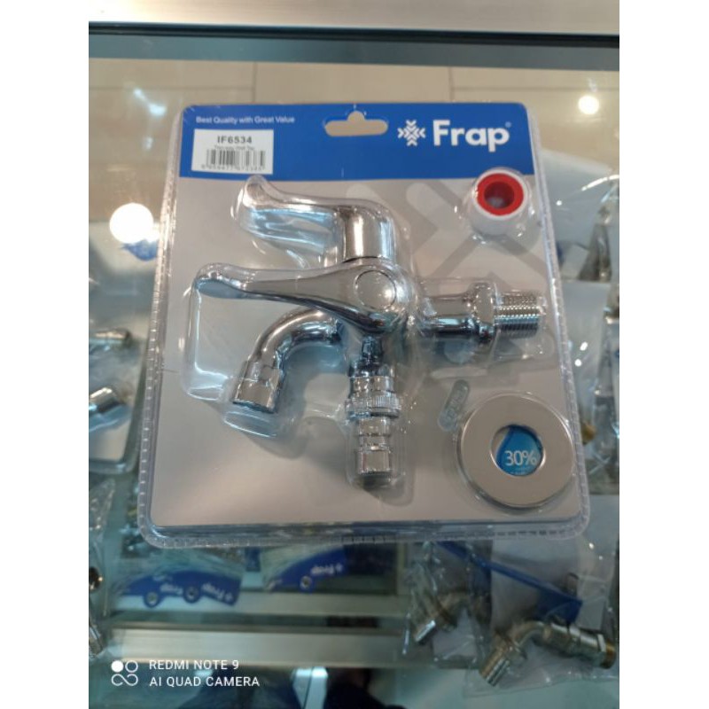 Jual Kran Air Two - Way Tap Merk FRAP Type IF6534 ukuran 1/2 inch ...