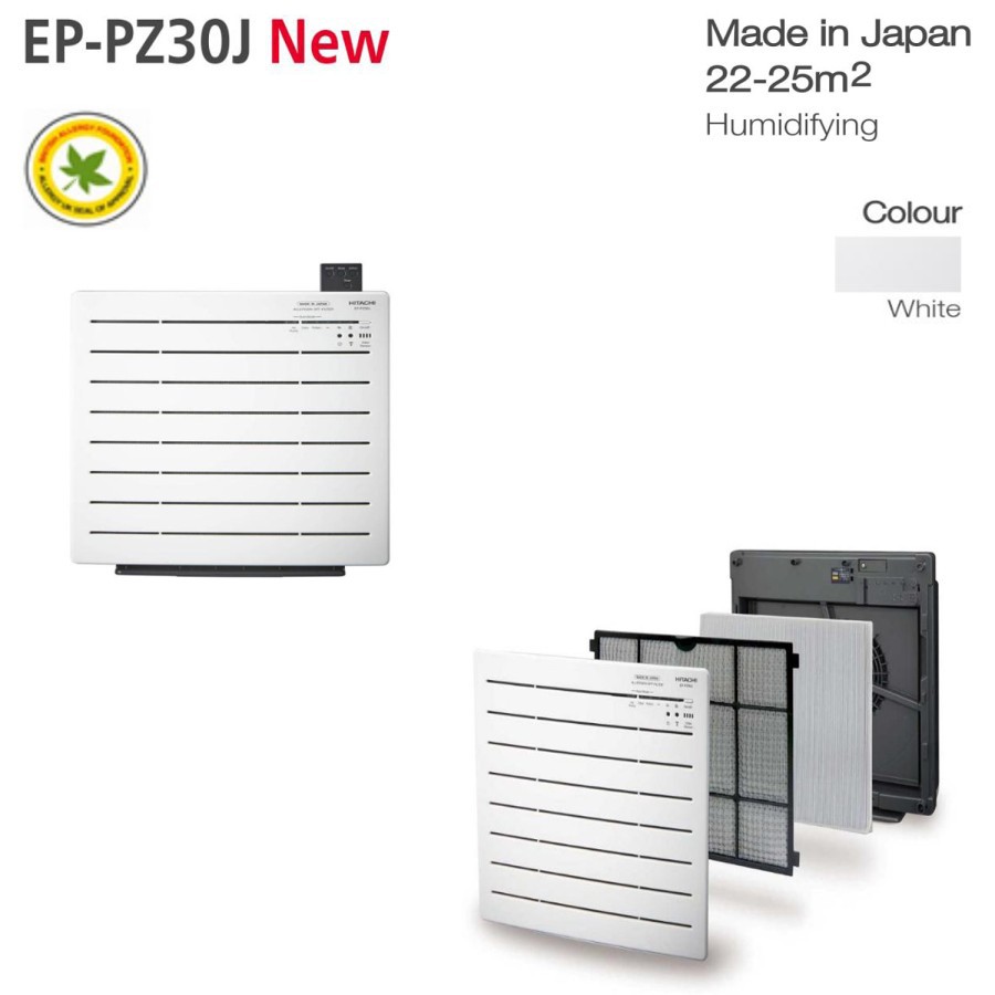Jual AIR PURIFIER HITACHI EP-PZ30J(MADE IN JAPAN) | Shopee Indonesia