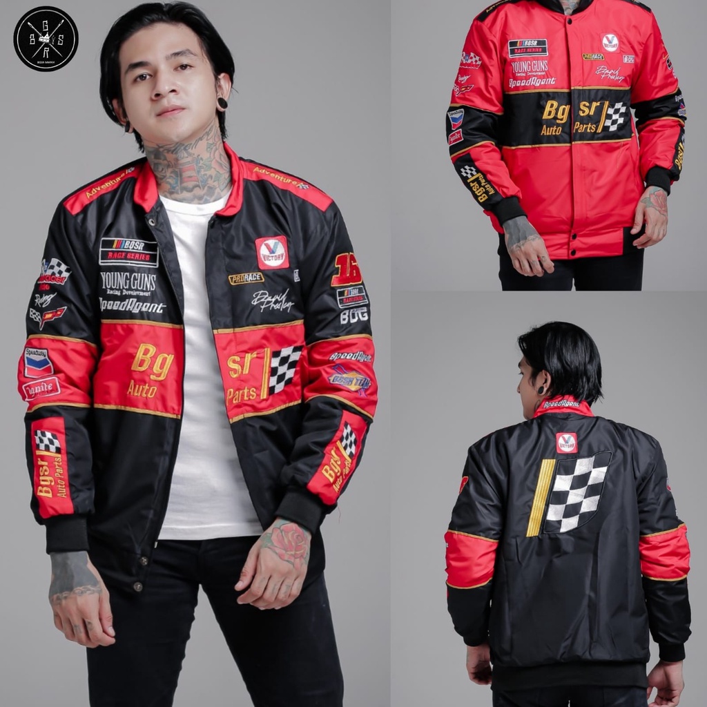 Jual Jaket Pria Nascar Racing Jaket Balap Full bordier Original Distro ...