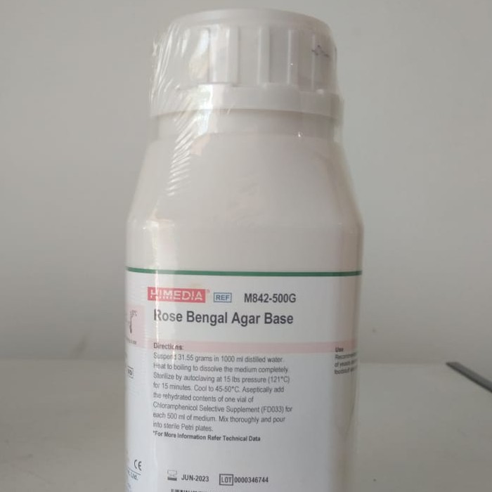 Jual Media Mikro Rose Bengal Agar Base 500g | Shopee Indonesia