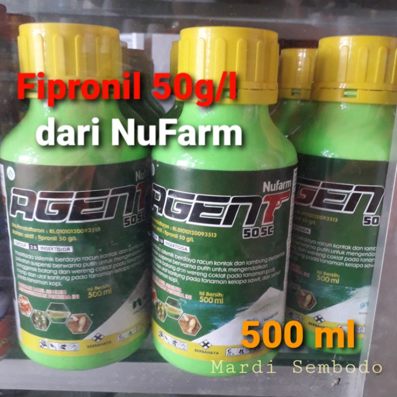 Jual Insektisida AGENT 50 SC Fipronil 50 g/l serupa Regent cair kemasan ...