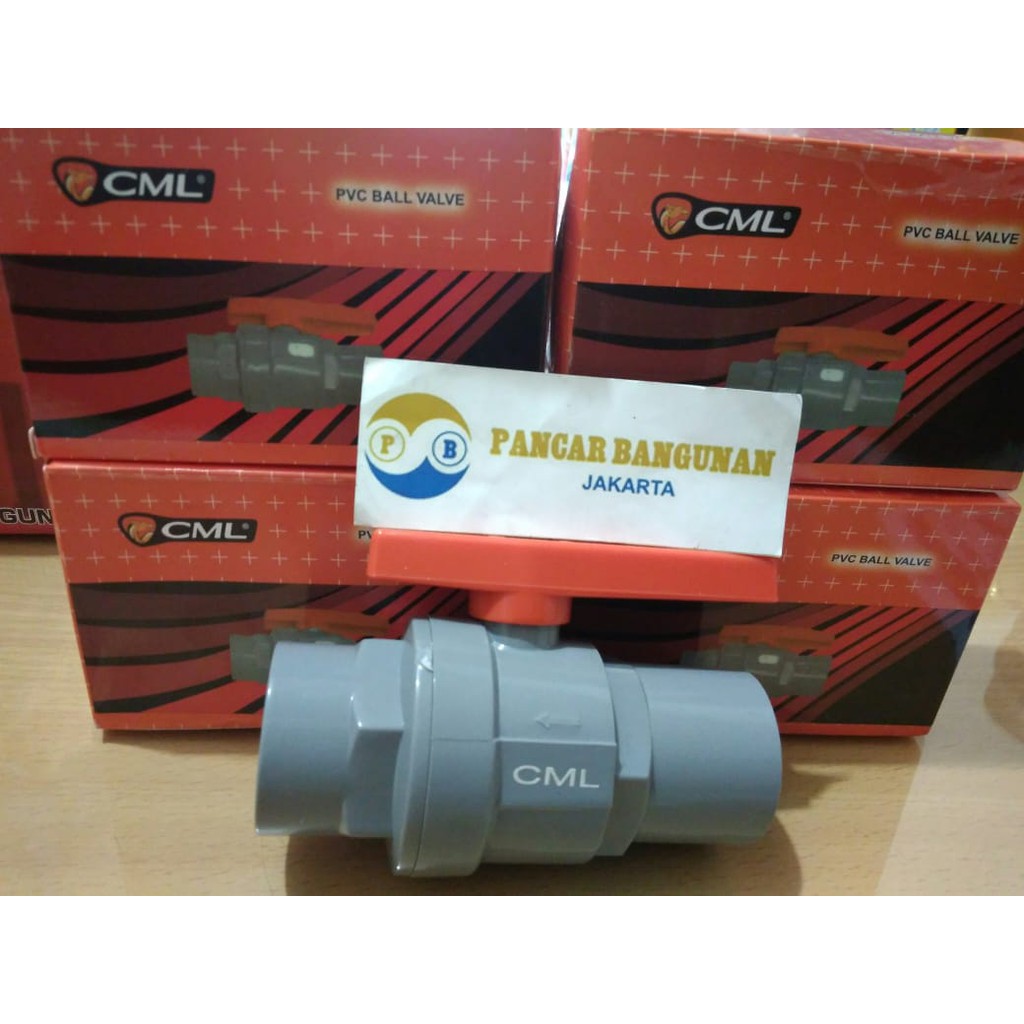 Jual STOP KRAN 1 INCH PVC CAMEL - BALL VALVE PVC - STOP KRAN PVC - STOP ...