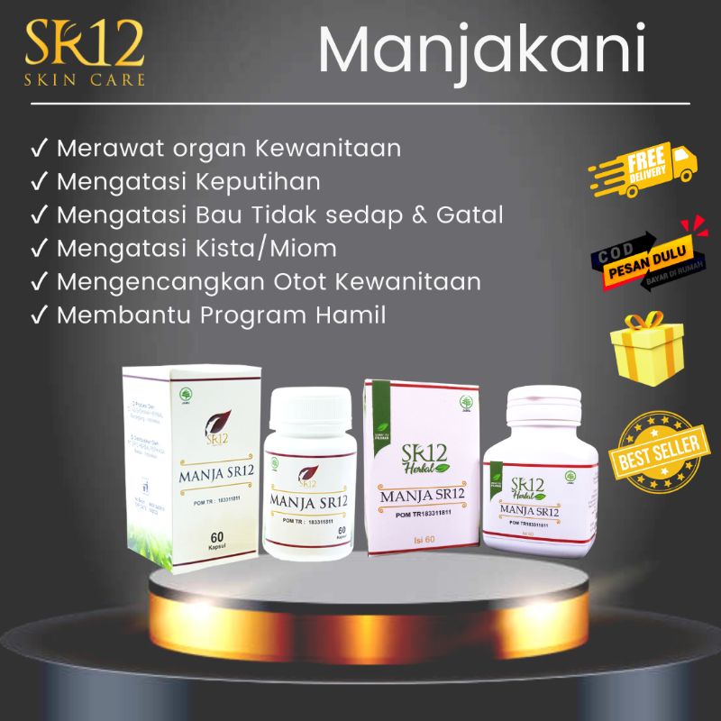 Jual MANJAKANI SR12 / PROMIL / SOLUSI KEPUTIHAN / ATASI MASALAH ...