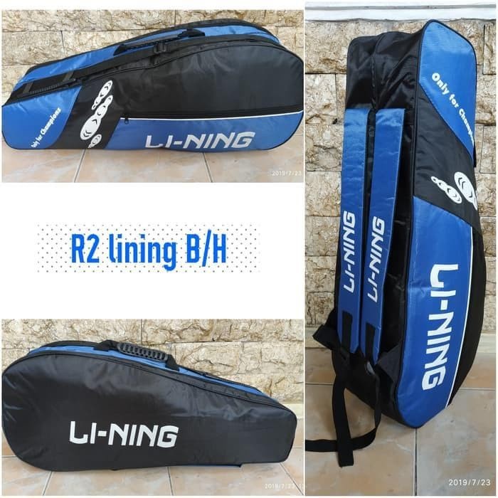 Jual TAS RAKET BADMINTON R2 LINING LOKAL | Shopee Indonesia