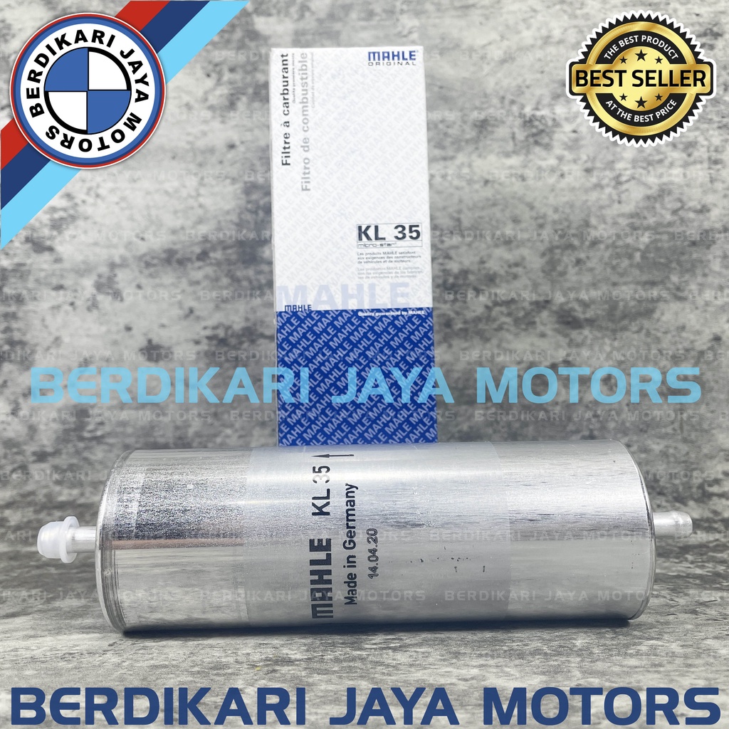 Jual FUEL FILTER SARINGAN BENSIN BMW E30 E36 E34 E32 E31 M40 MAHLE KL ...