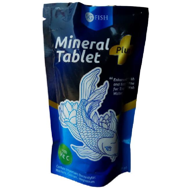 Jual Mineral Tablet Plus Sg Fish With Vitamin Vit C Garam Ikan 40 ...