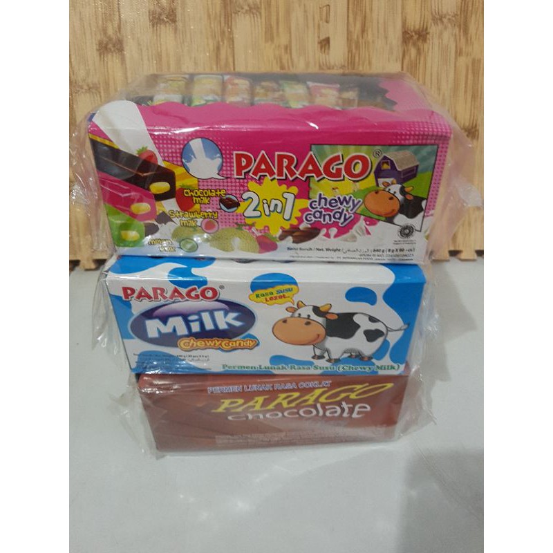 Jual Permen Parago Chewing Candy isi 80 pcs | Shopee Indonesia