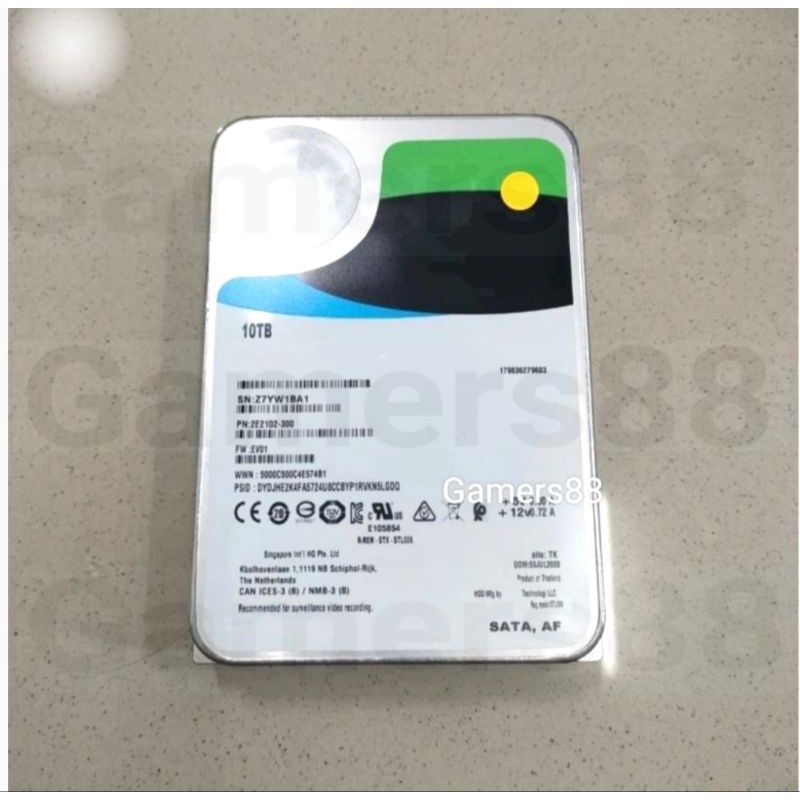 Jual HDD 10TB Hardisk 10TB Harddisk Internal Cctv Pc 3.5" Sata | Shopee ...