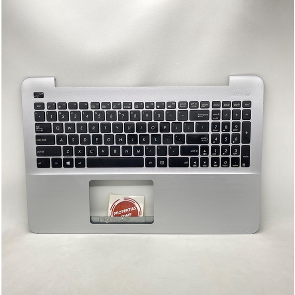 Jual Cassing Keyboard / Palmrest Asus Vivobook X555 silver (Tested ...