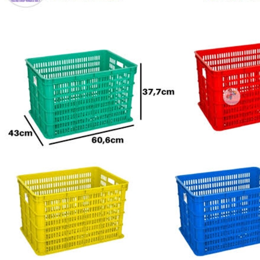 Jual Organizer Storage Box Kontainer Bolong Lubang Penyimpanan ...