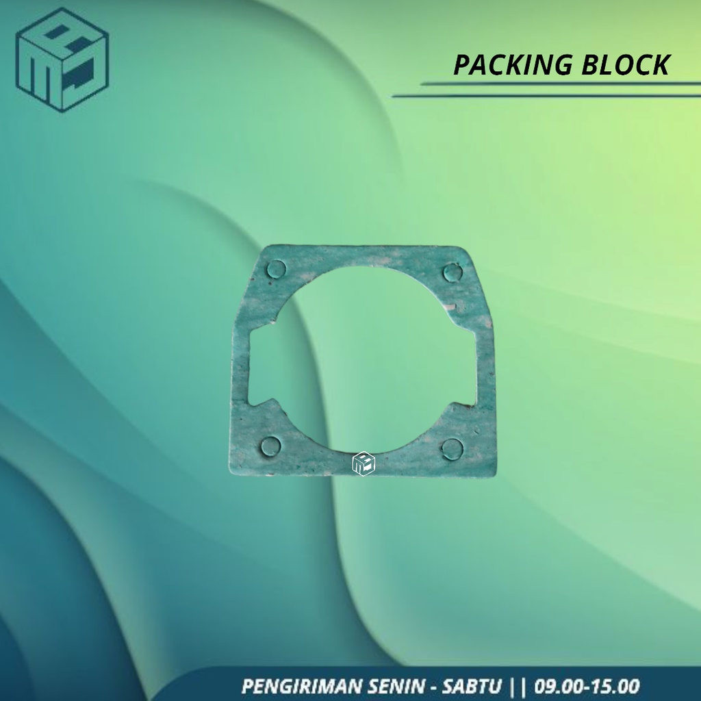 Jual Packing Block paking Head Perpak cylinder Blok Mesin Senso ...